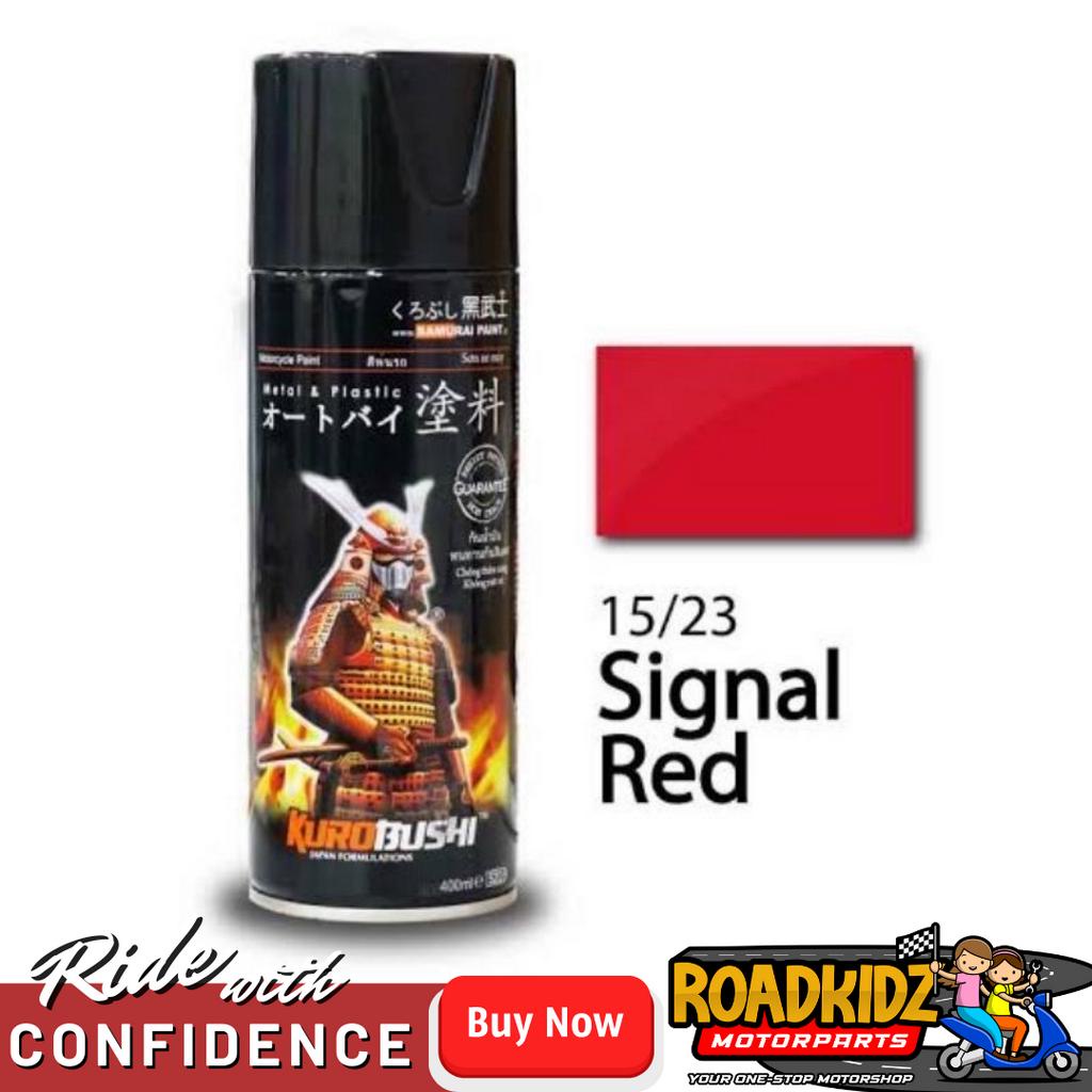 SIGNAL RED SAMURAI PAINT 15/23 | Shopee Philippines