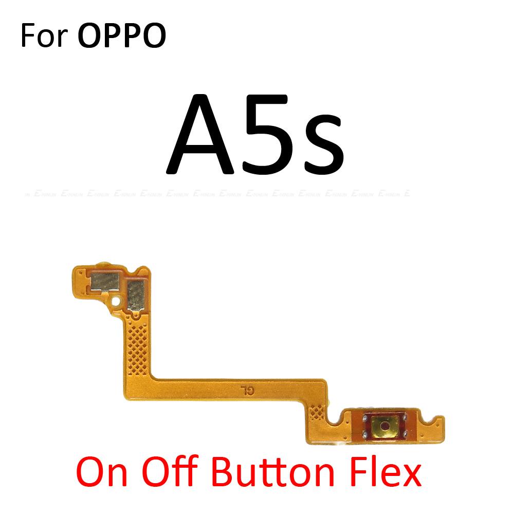 Switch Power ON OFF Key Mute Silent Volume Button Ribbon Flex Cable For OPPO A1 Pro 5G A3 A3s ...