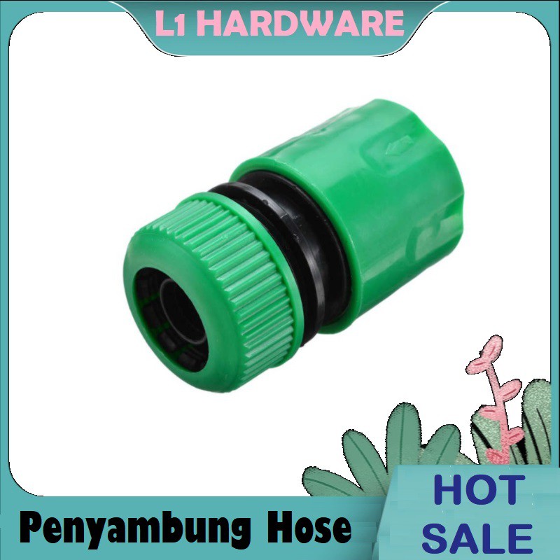 Universal Water Hose Connector Adaptor Quick Coupling Garden Extension ...