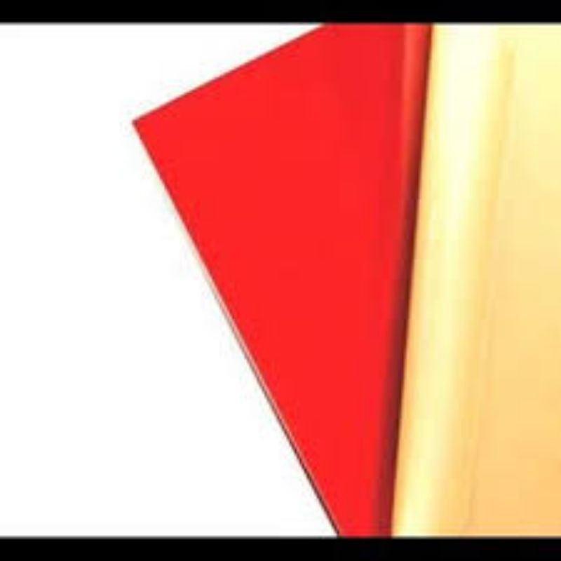 MERAH Acrylic Sheet 2mm Red A4 Size | Shopee Philippines