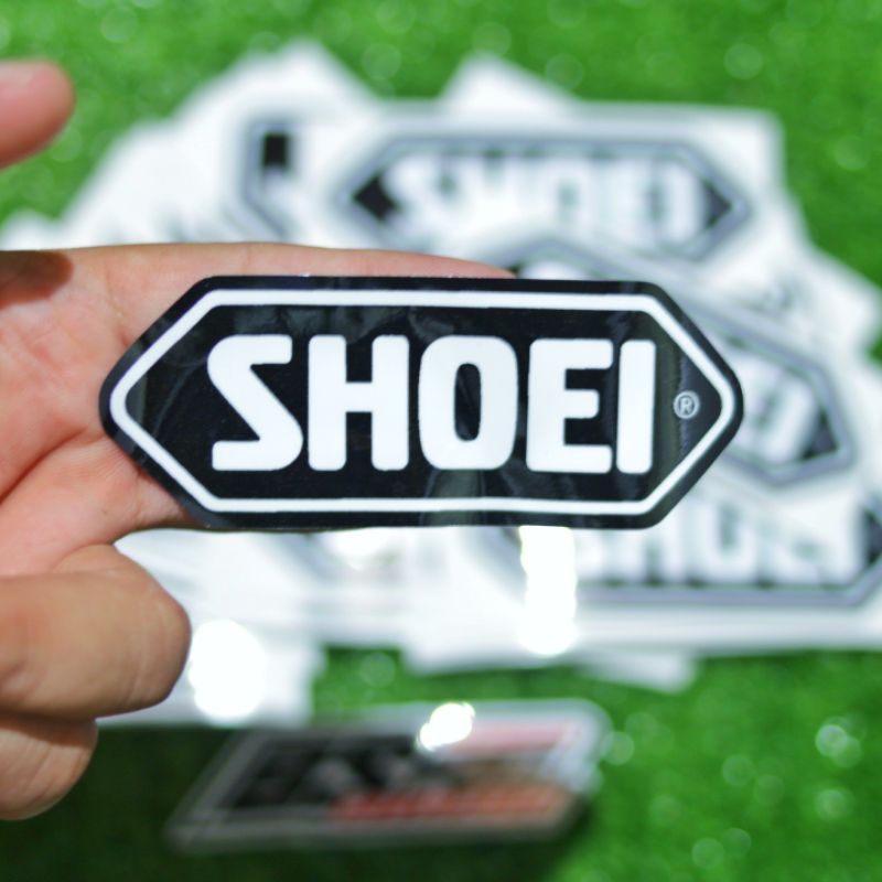 Shoei Helmet sticker One set/shoei sticker Has Been Cut, Just Plug It ...