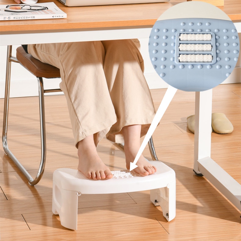 Dailyhome Foldable Under Desk Foot Rest Footrest Under Desk Foot Rest ...