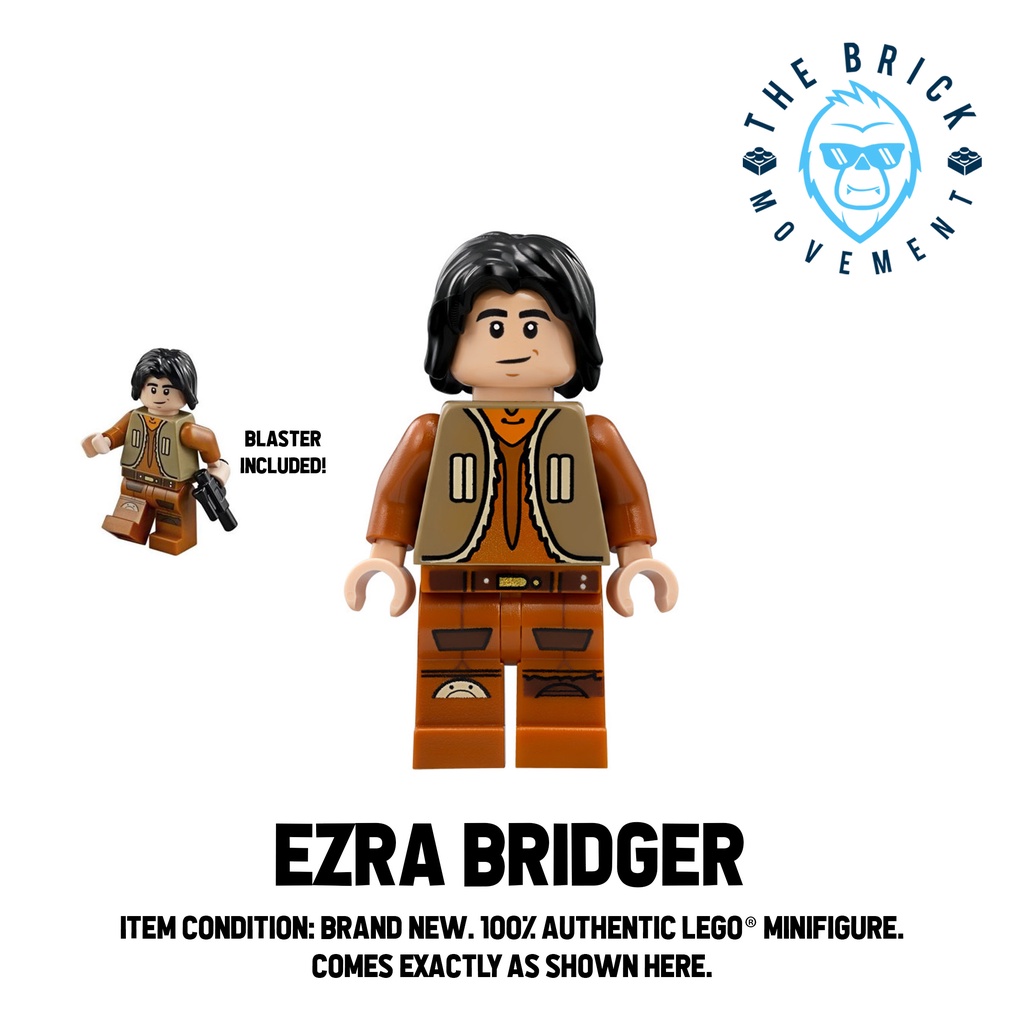 LEGO® STAR WARS Ezra Bridger Minifigure | Shopee Philippines