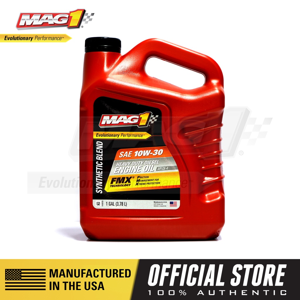 Mag 1 10w30 Synthetic Blend DSL Engine Oil 1 Gal 66940(Outlet) | Shopee ...