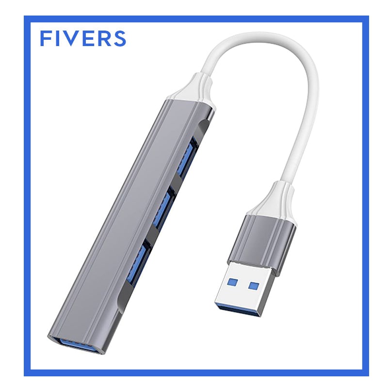 4-Port USB 3.0 Hub, Ultra-Slim Data USB Hub Type C USB Hub USB Splitter ...