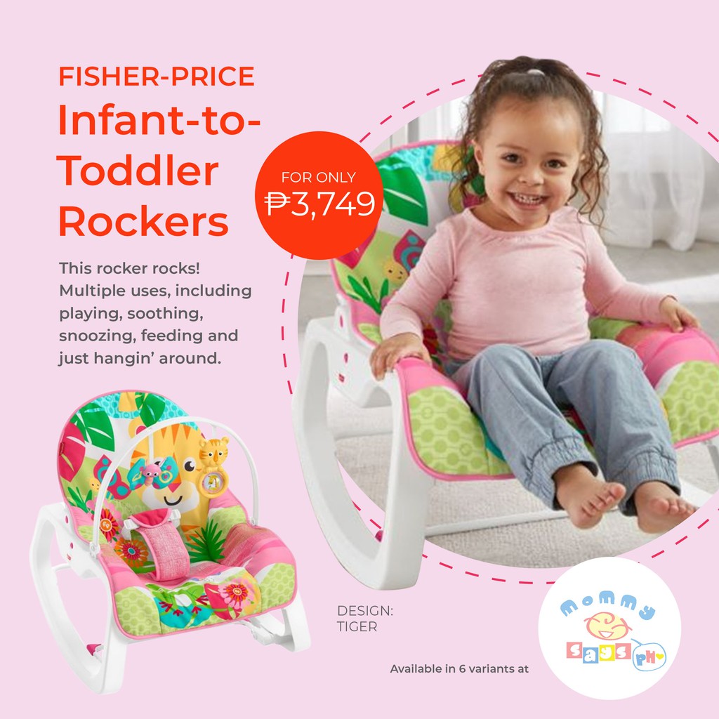 Fisher Price Infant-to-Toddler Rocker- Tiger Design | Shopee Philippines