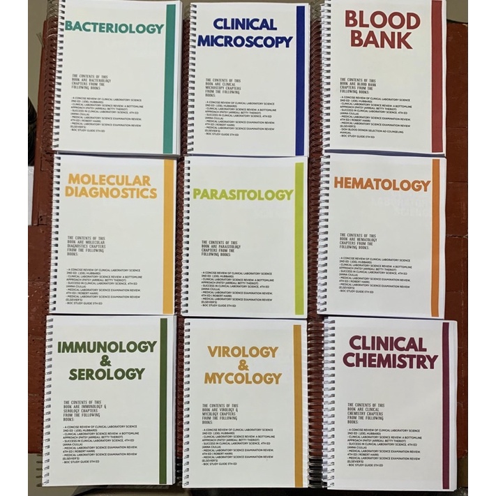 MEDTECH REVIEWER COMPILATION; CHEMICAL CHEMISTRY, HEMATOLOGY ...