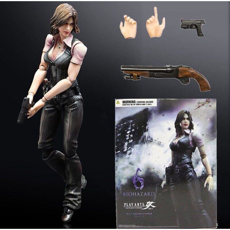 Play Arts Kai Resident Evil Helena Harper | Shopee Philippines