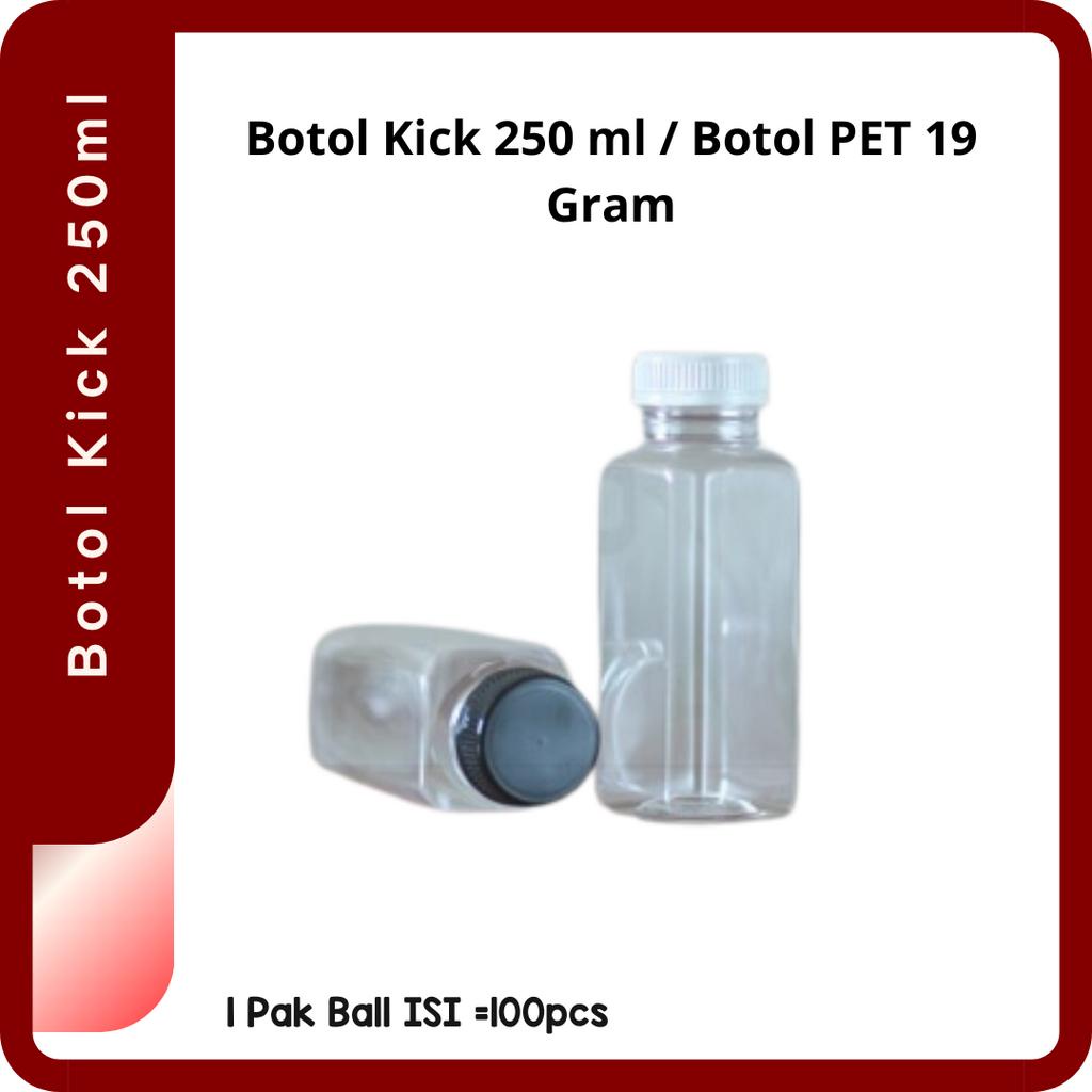 HITAM 250ml Kick Bottle | 250ml Square Bottle | Kick Bottle 250 ml ...