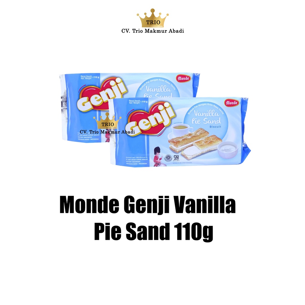 Monde Genji Vanilla Pie Sand 110g | Shopee Philippines