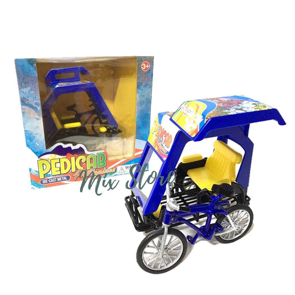Pedicab Die-Cast Metal plastic Collectible Souvenir Decoration ...