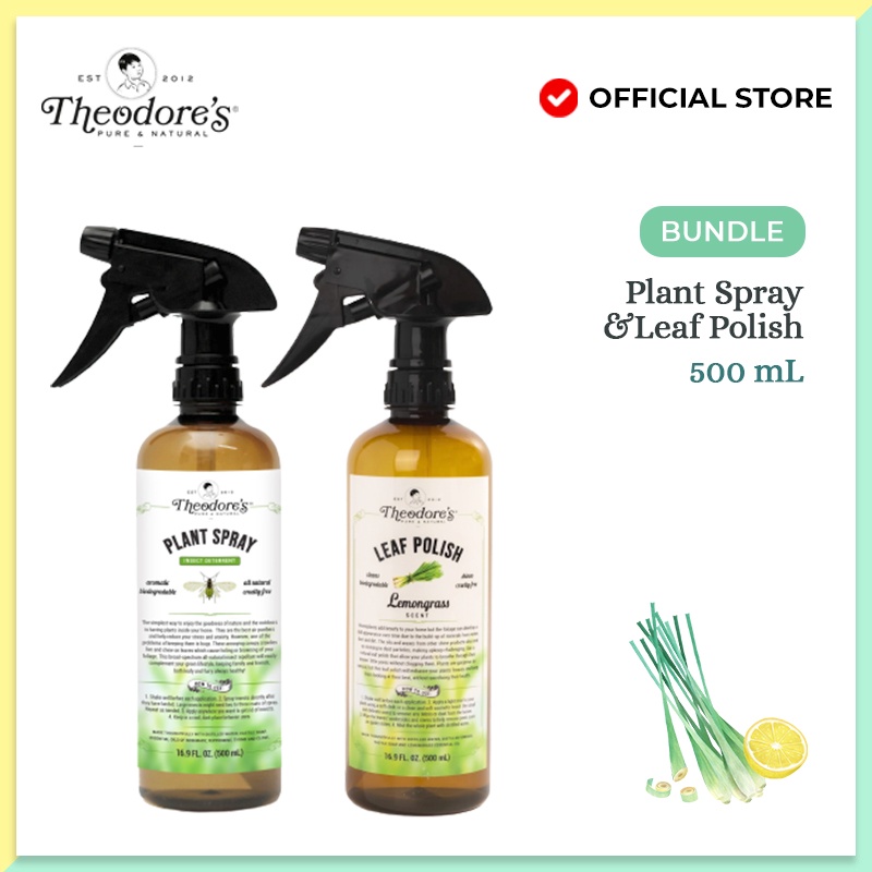 Theodore's Heaven and Nature Sing - Plant Spray and Leaf Polish ...