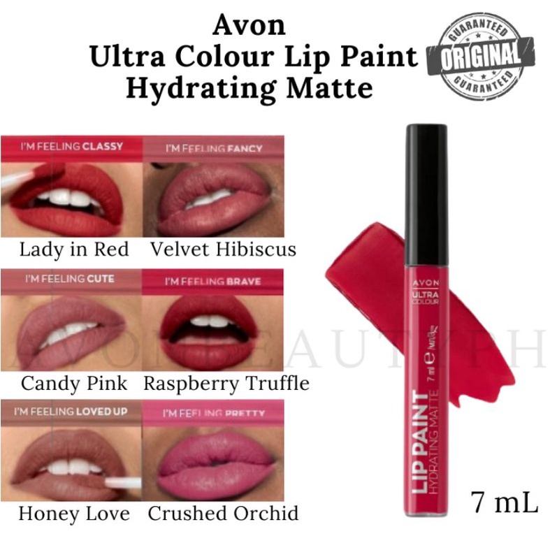 Avon Ultra Color Lip Paint 7 mL | Shopee Philippines