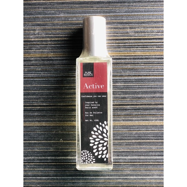 Pure Basics Perfume 60ml (Original) | Shopee Philippines