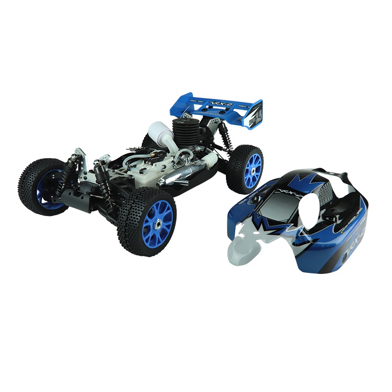 Amazing Fast VRX 1:8 Four-wheel Drive RC Buggy RH802 Force.21 Nitro ...