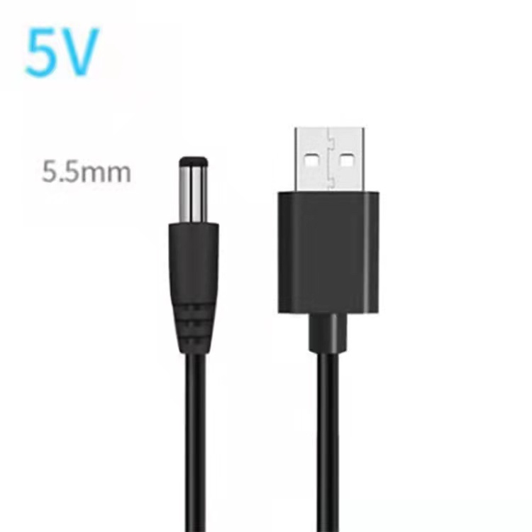 TKK 5V USB A Male to 2.0-5.5mm 3.5mm x 1.35mm 5.5mm x 2.1mm Charger ...