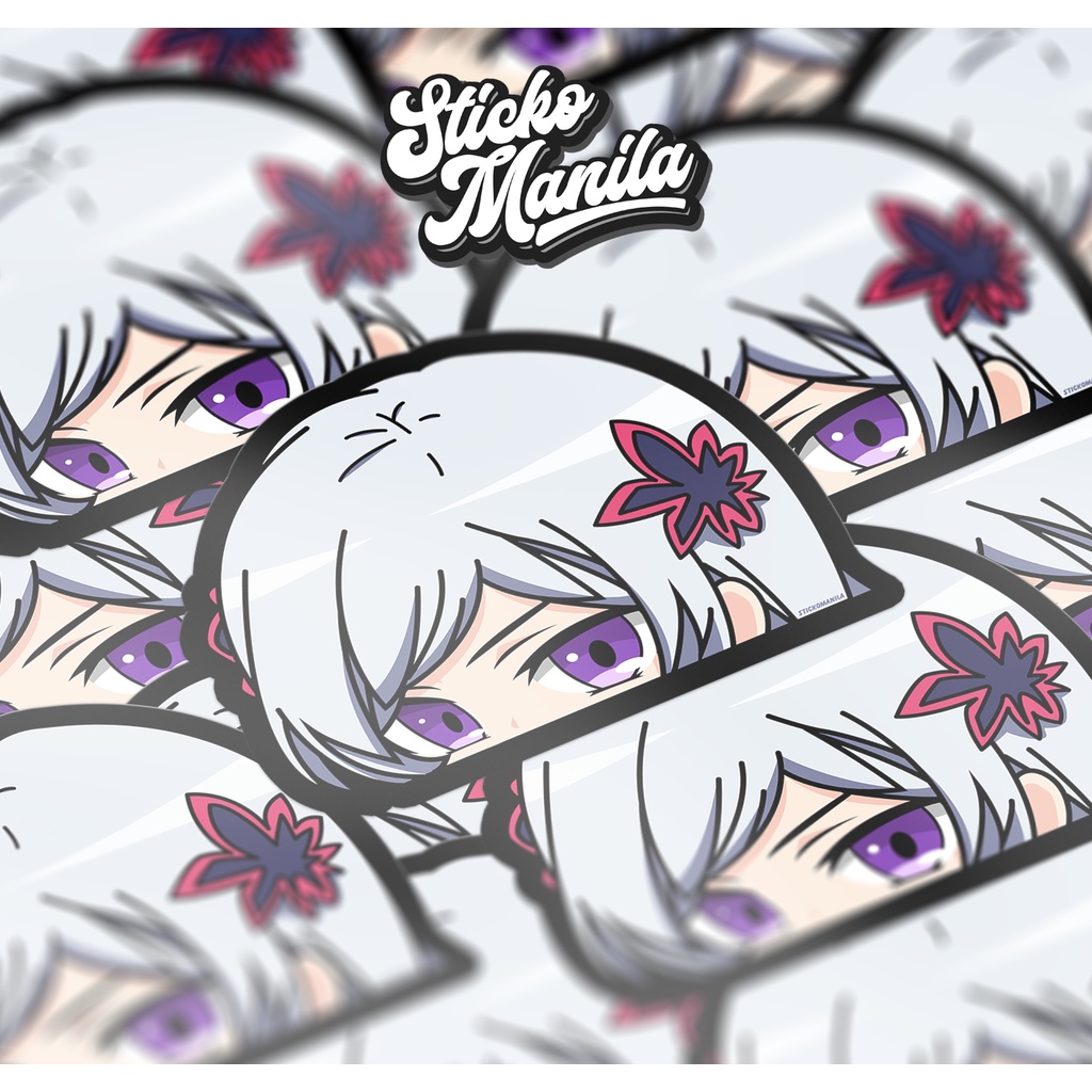 Sticko Manila : DanMachi - Freya (Peeker) | Shopee Philippines
