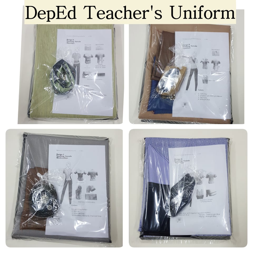 DepEd Female Teaching Uniform 2021 | Shopee Philippines