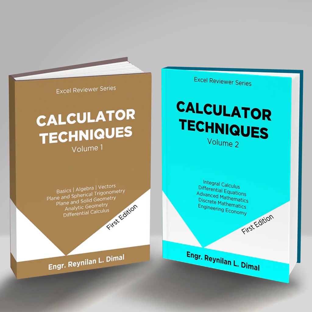 CALCULATOR TECHNIQUES Volume 1 & Volume 2 First Edition - Engr ...