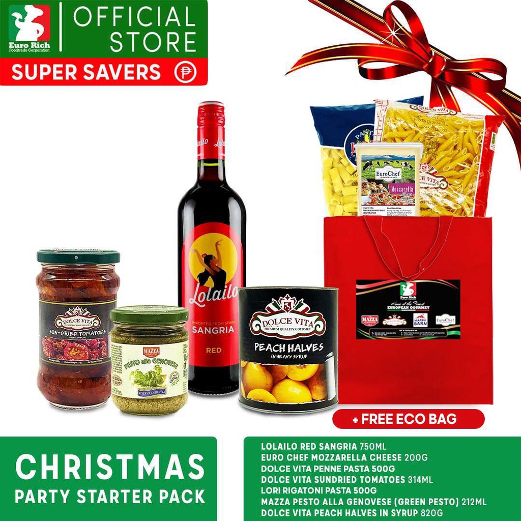 Christmas Party Starter Pack (with FREE Eco Bag) | Shopee Philippines