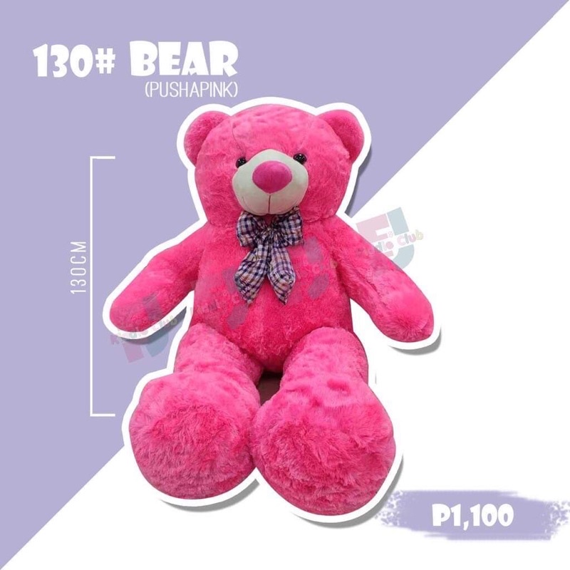 Teddy bear Human size 130cm 5FT | Shopee Philippines