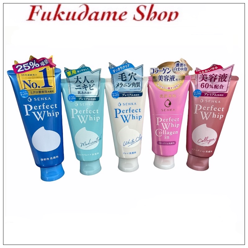 Senka Perfect Whip Cleansing Foam 150g/120g | Shopee Philippines