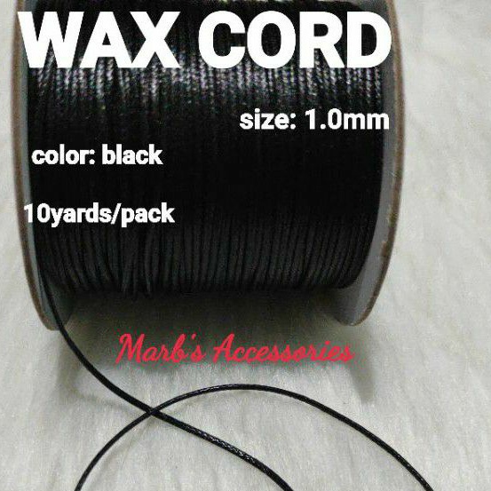 10 YARDS HIGH QUALITY WAX CORD | Shopee Philippines