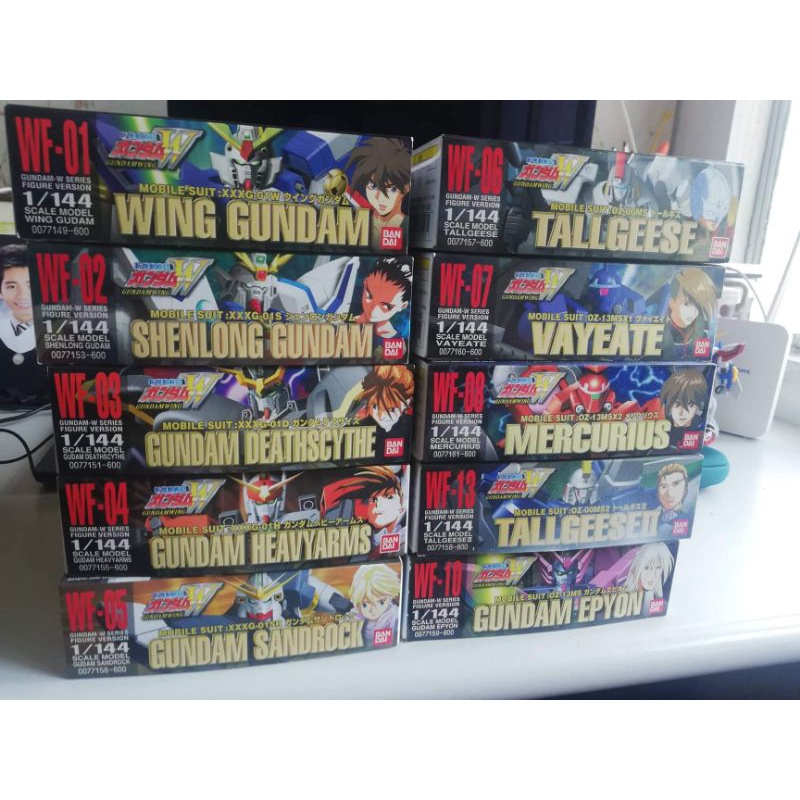 HG 1/144 Gundam Wing, kits (Built, panel lined box, manual) | Shopee ...