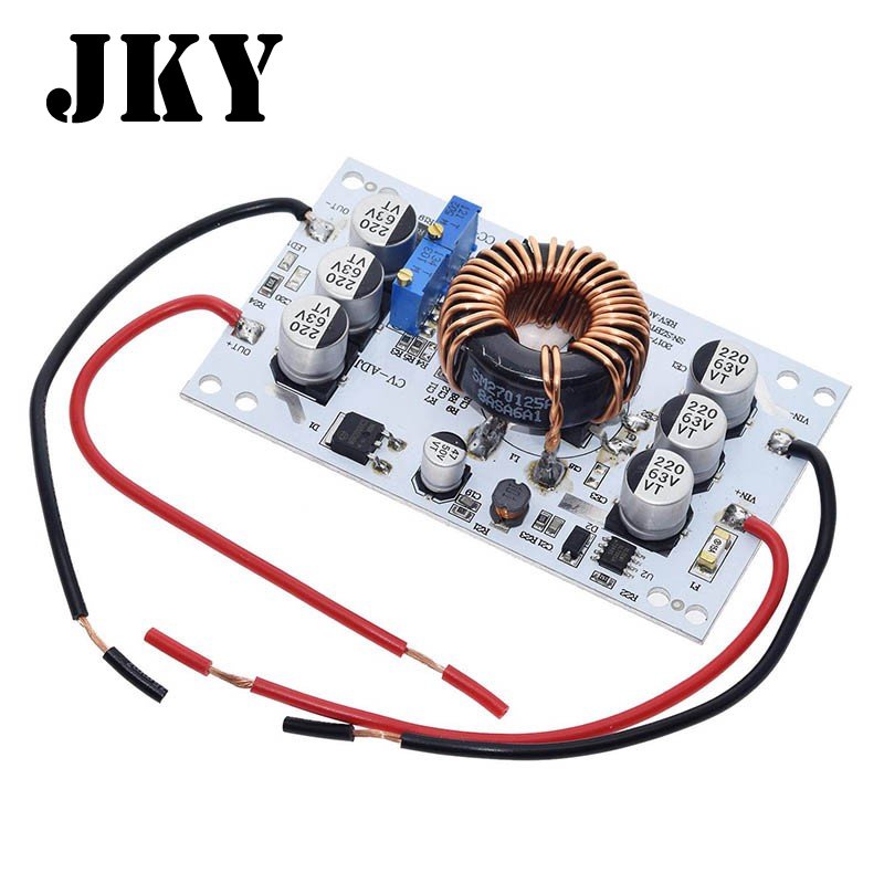 600W Aluminum Plate DC-DC Boost Converter Adjustable 10A Step Up Constant Current Power Supply ...