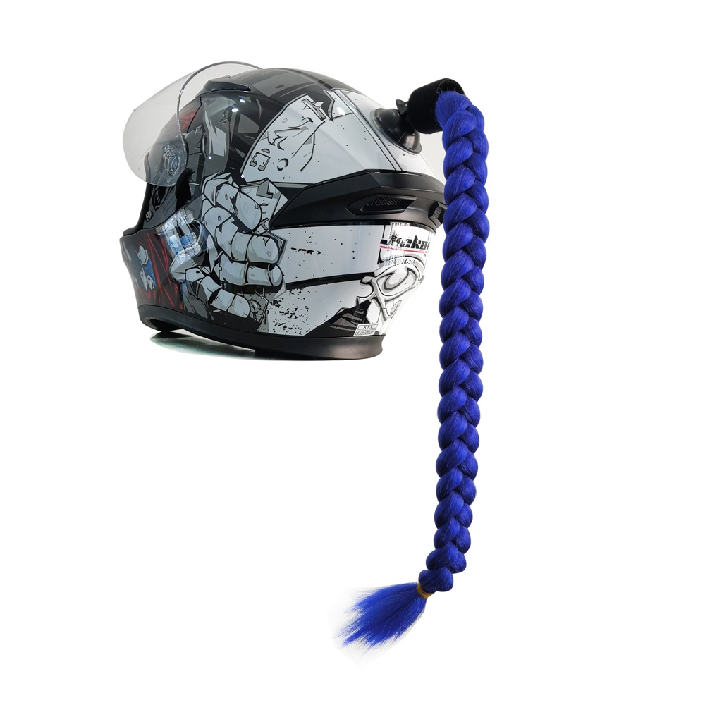 Helmet Braids Ponytail Motorcycle Bicycle Helmet Hair Wig motor Helmet ... Helmet Braids Ponytail Motorcycle Bicycle Helmet Hair Wig motor Helmet ...