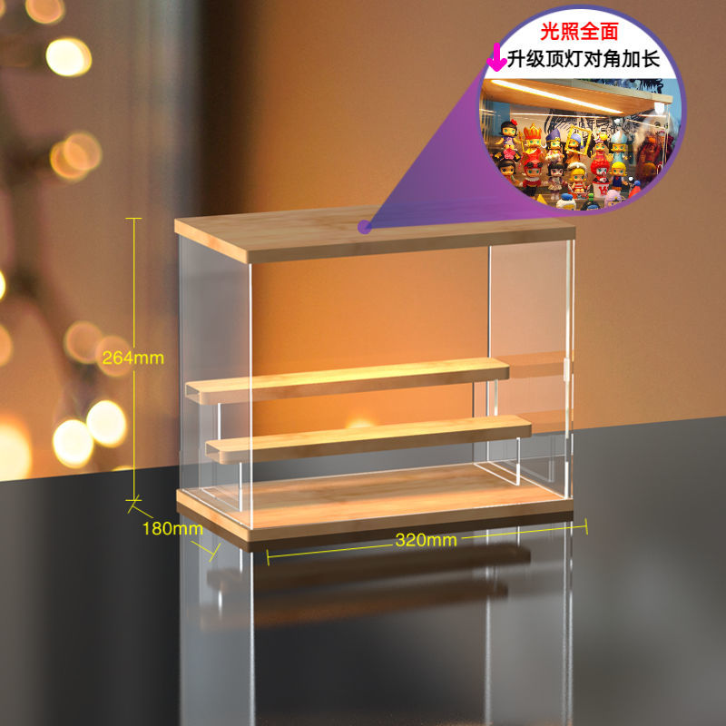 【New product】Popmart acrylic display box Blind Box Storage Display ...