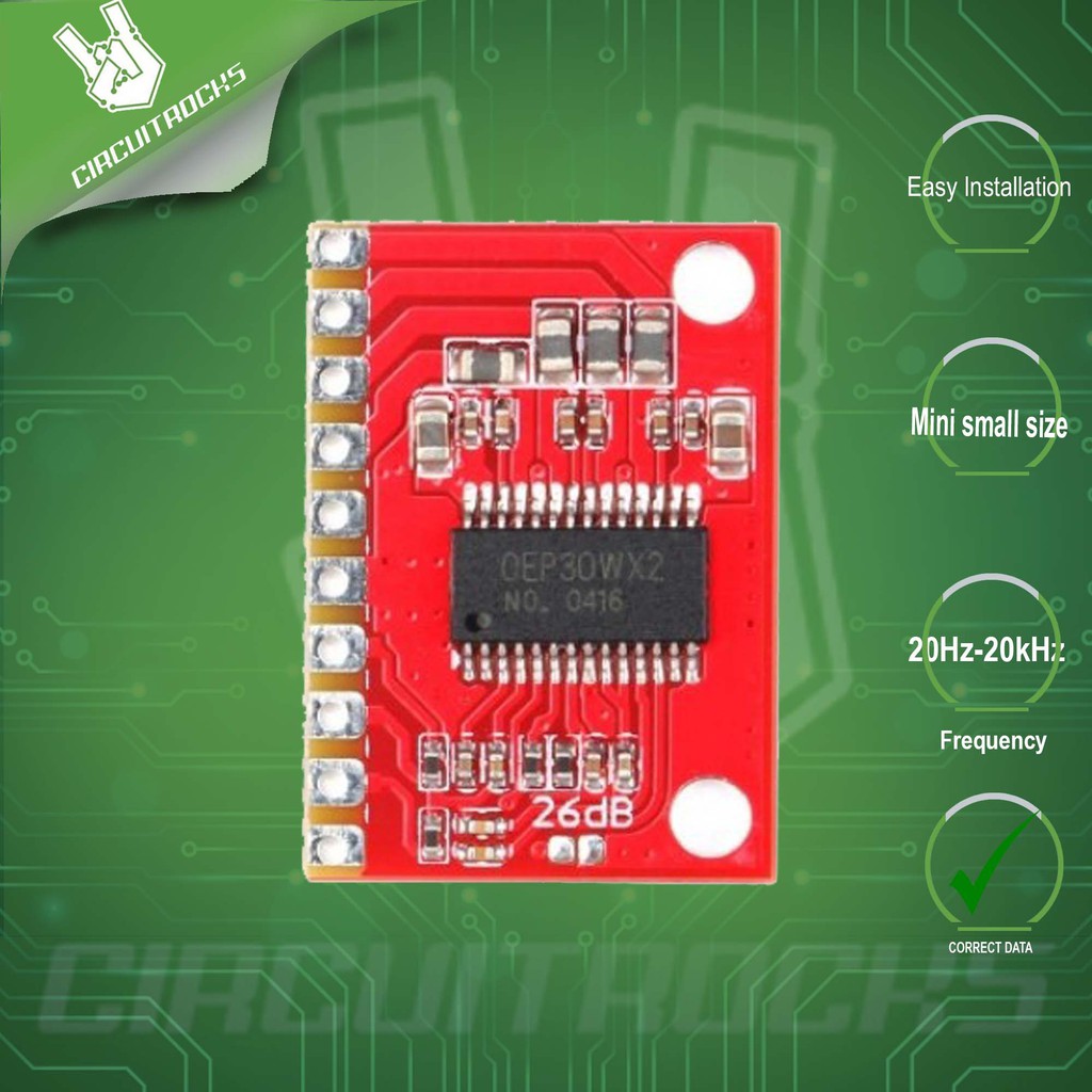 Amplifier Mono Digital Module Oep30Wx2 Dual Channel | Shopee Philippines