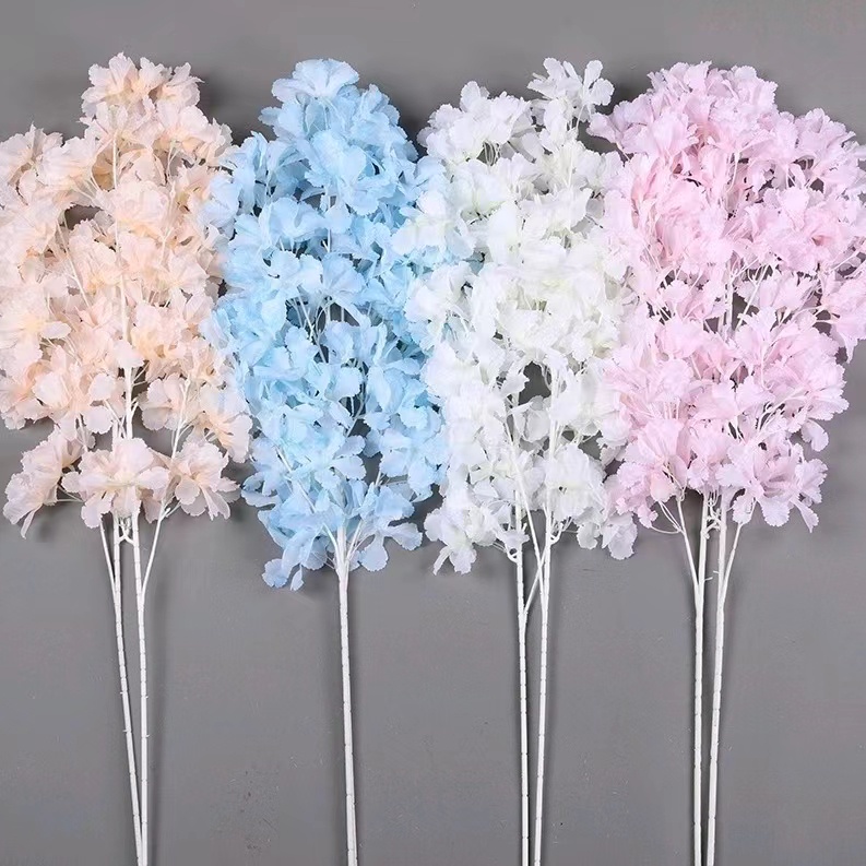 Long Chinese Snow Artificial Flower Decoration Home Office 1pcs(86cm ...