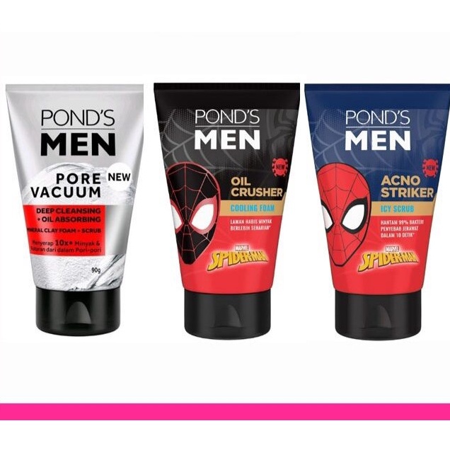 Pond's Ponds Men Facial Wash 100ml | Facial Foam | Men's Facial ...