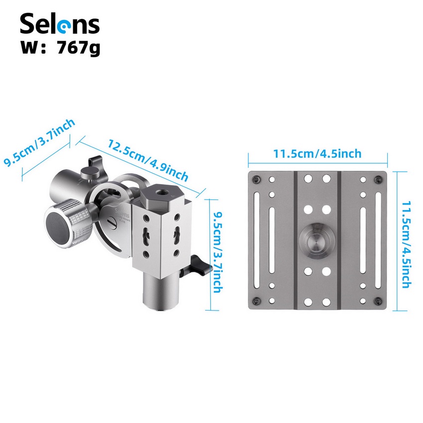 Selens Professional Monitor Stand Display Holder Quick Release Plate ...