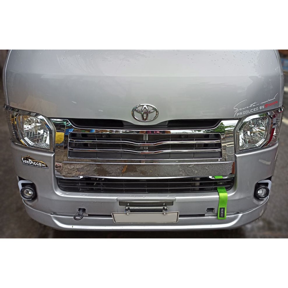 Toyota Hiace Commuter 2014 to 2018 Chrome Modelista Grill | Shopee ...