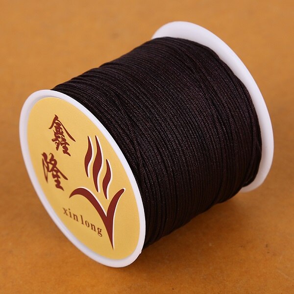 50meters 0.8mm Nylon Thread Cotton Thread String DIY Beaded Braided ...