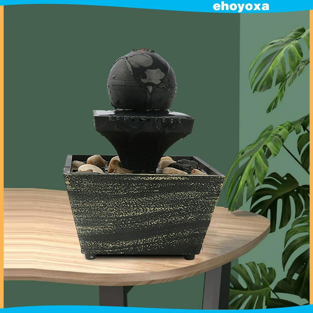 Water Flows Ornament with Light, Small Waterfall Ornament for TableTop ...
