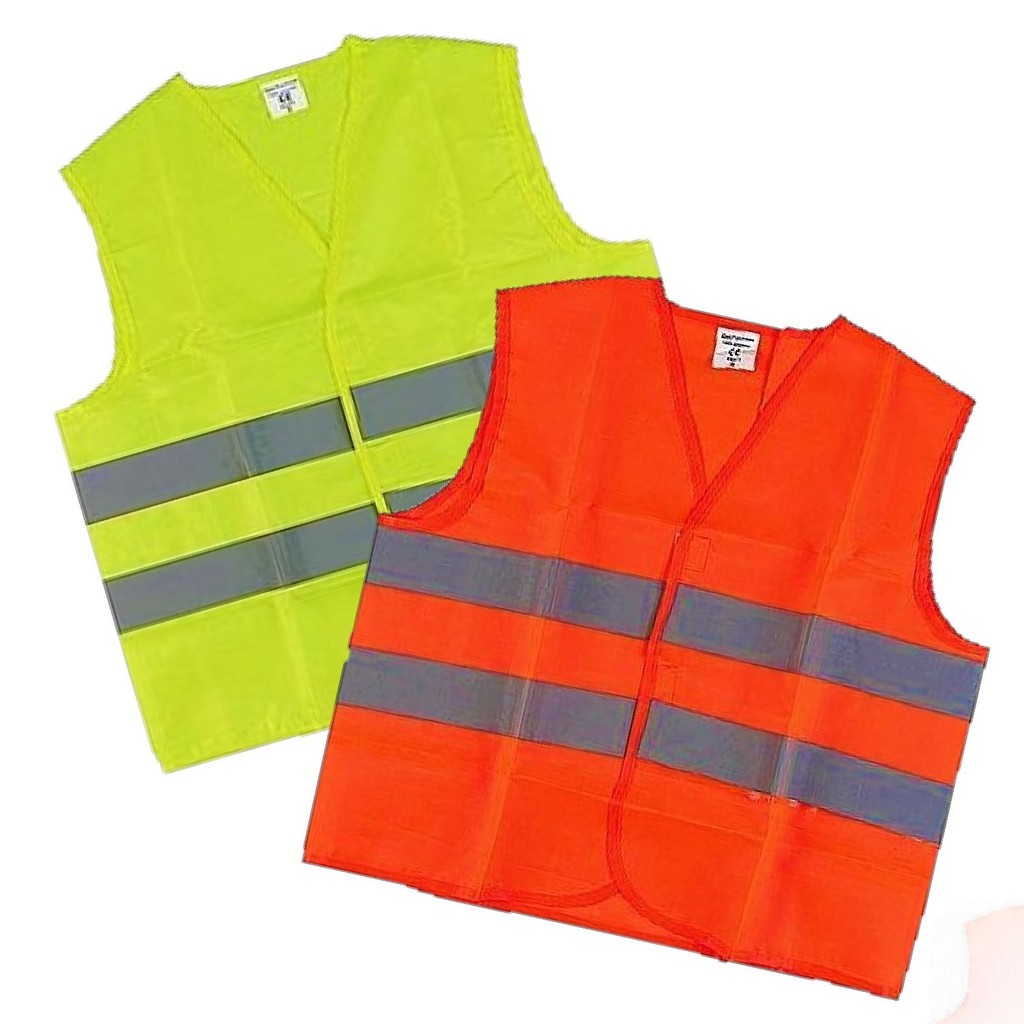 Panda Reflectorized Safety Vest - Orange or Yellow | Shopee Philippines