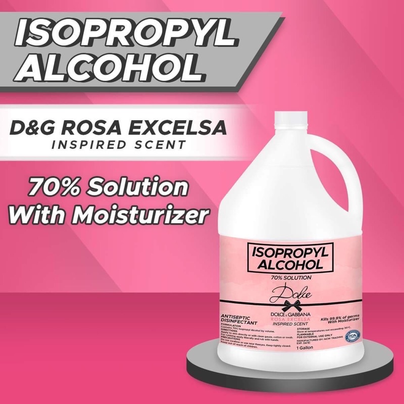 Perfume scent alcohol with moisturizer 1gallon | Shopee Philippines