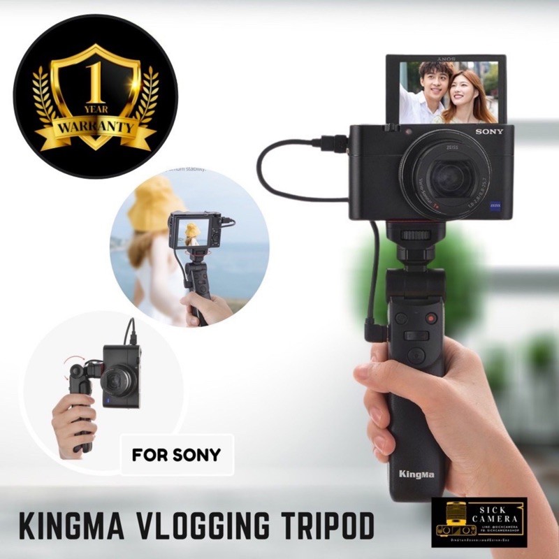 Kingma Tripod for Sony Vlog Camera Grip RX100 ZV1 A5100 A6000 A6100 ...