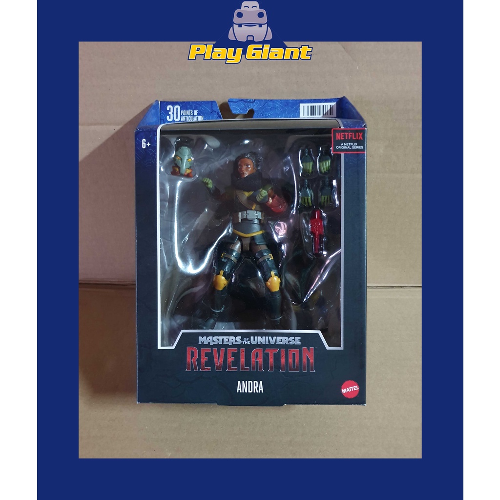 Masters of the Universe Masterverse Andra Action Figure | Shopee ...