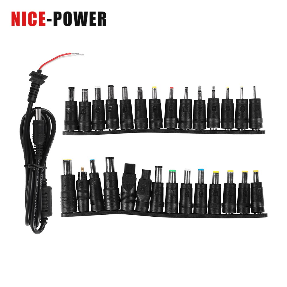 KUAIQU Terminal Head 28 Piece Set Dc Converter Notebook Adapter ...