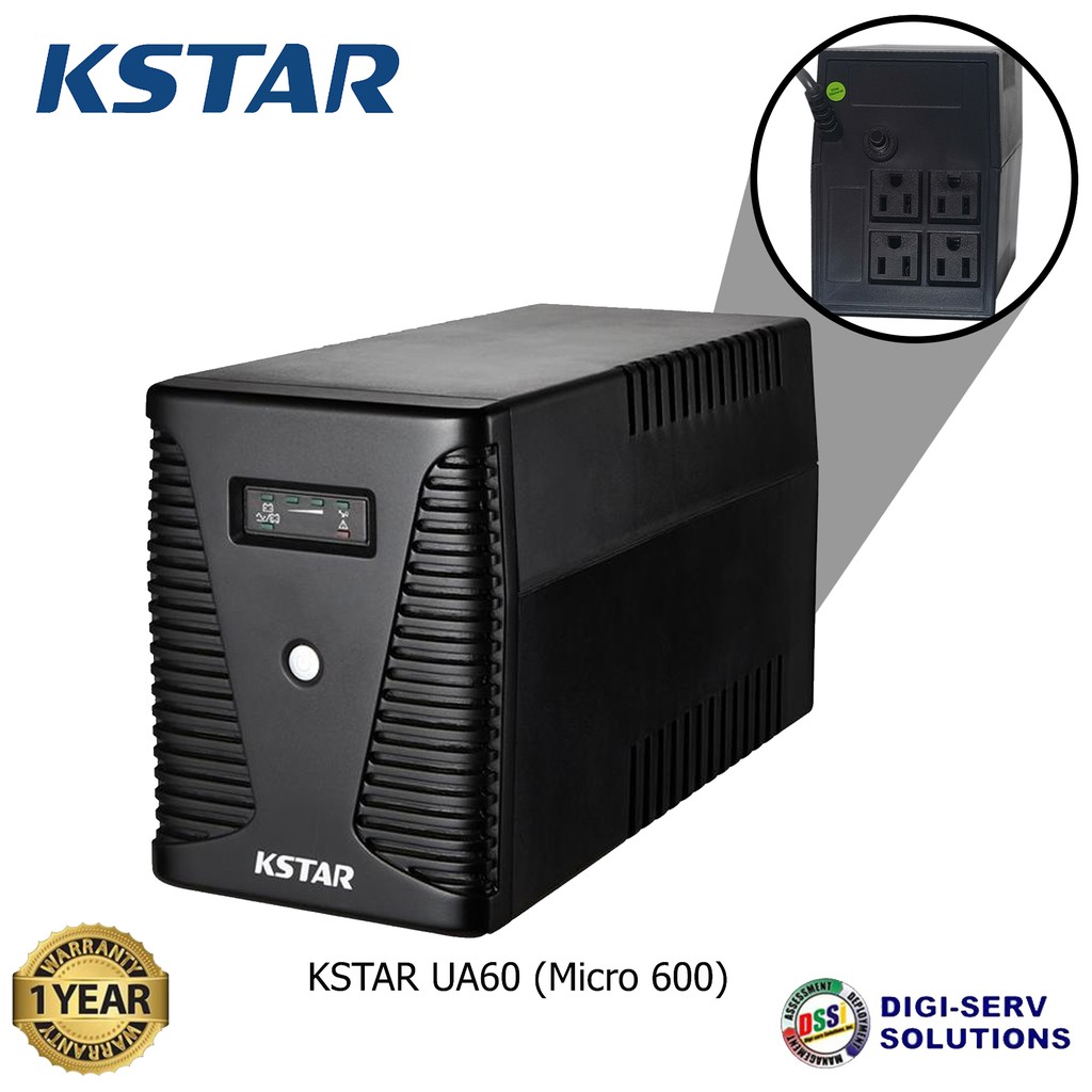 KSTAR UA60 Micro 600 Standard Micropower Series Line interactive UPS ...