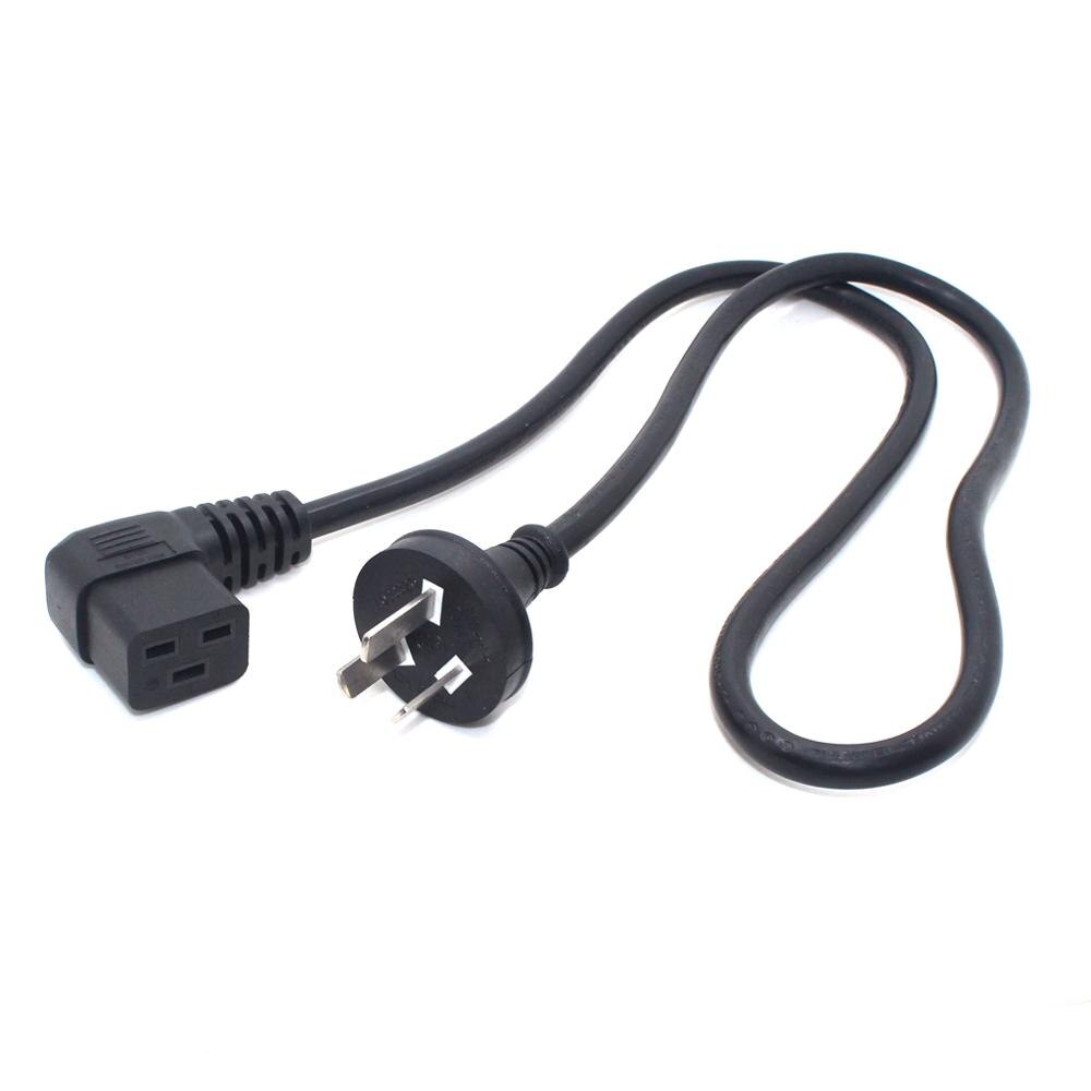 IEC 320 C19 Right Angle to Australia 3PIN Power Adapter Cable 3X1.5mm ...