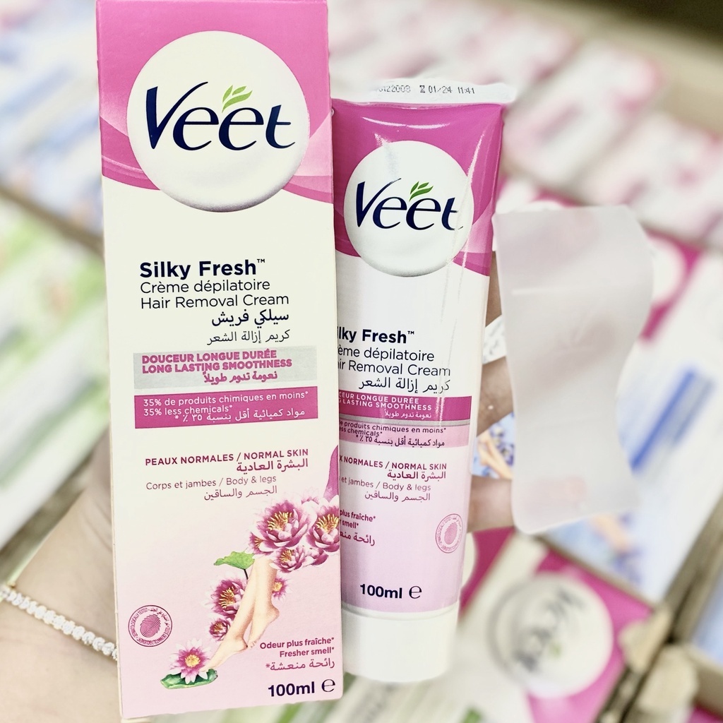 Veet Hair Removal Cream 100ml (New Model) | Shopee Philippines