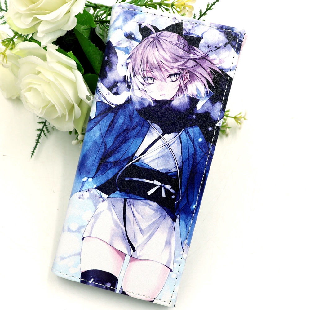 Anime Fate/Grand Order FGO Alter Okita Long Button Wallet Fate/Stay ...