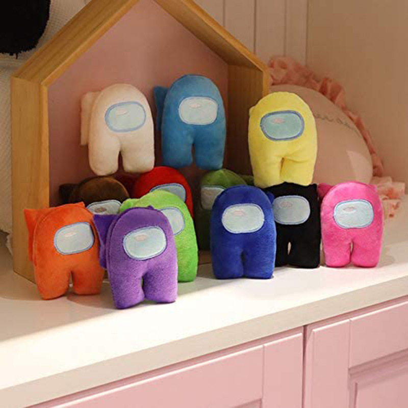 1pcs 10 Cm Cartoon Among Us Toys Doll Cute Mini Anime Games Stuffed ...