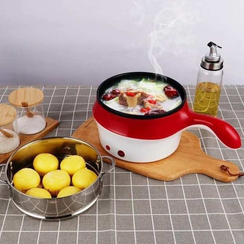Noodle COOKER AND MINI STEAM POT WITH Stainless Steel Steamer - 2-LAYER ...