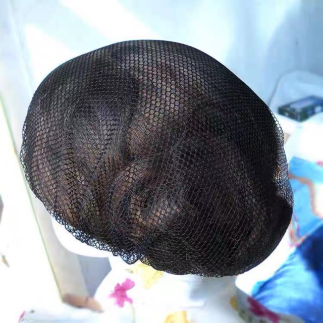 [12pcs]Hair net black hairnet thick&thin invisible ponynet | Shopee ...